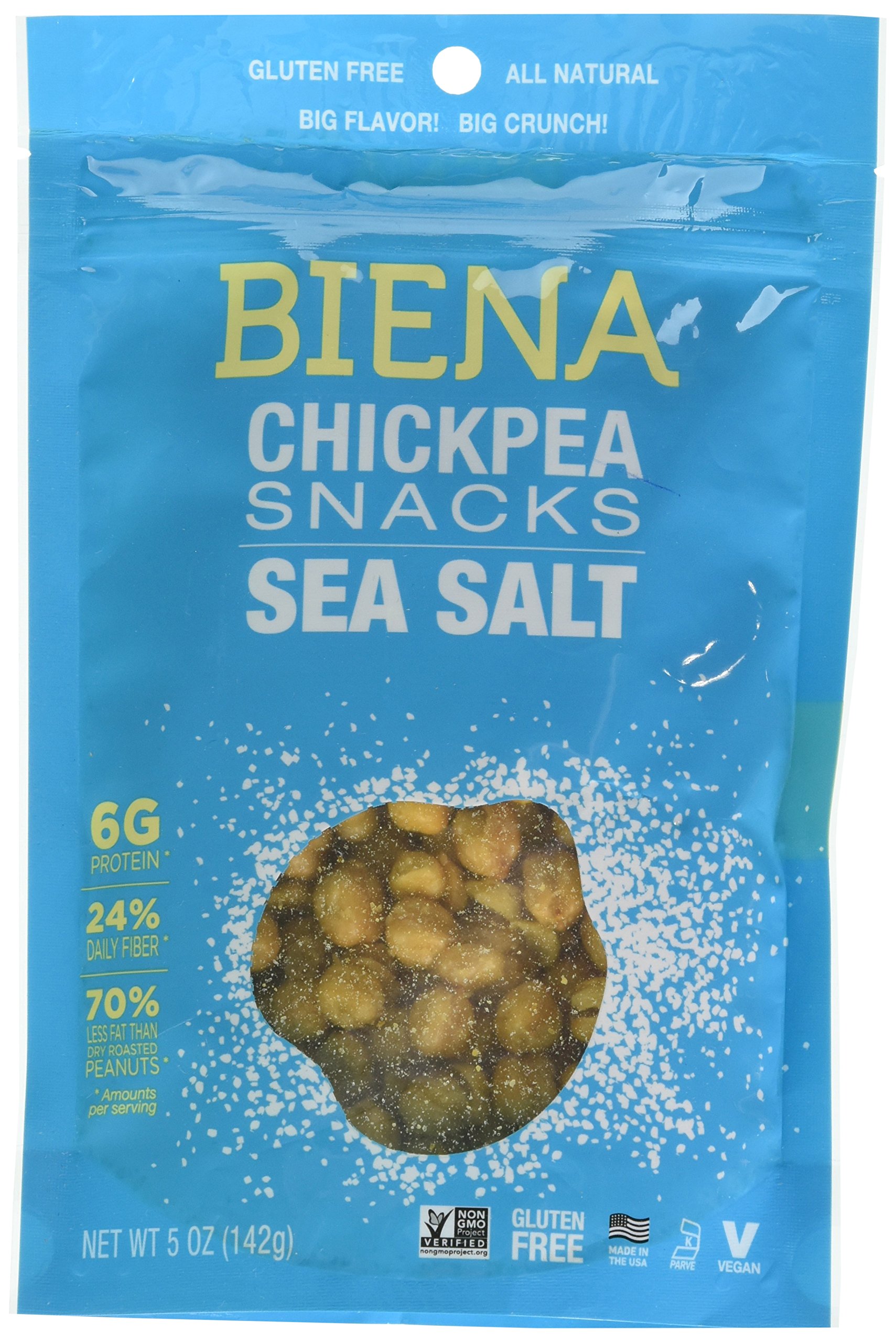 Amazon.com: Biena Chickpea Snacks, Honey Roasted, 5 Ounce