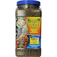 Amazon.com : Croci Zoo Med Natural Aquatic Turtle Food, Growth Formula ...