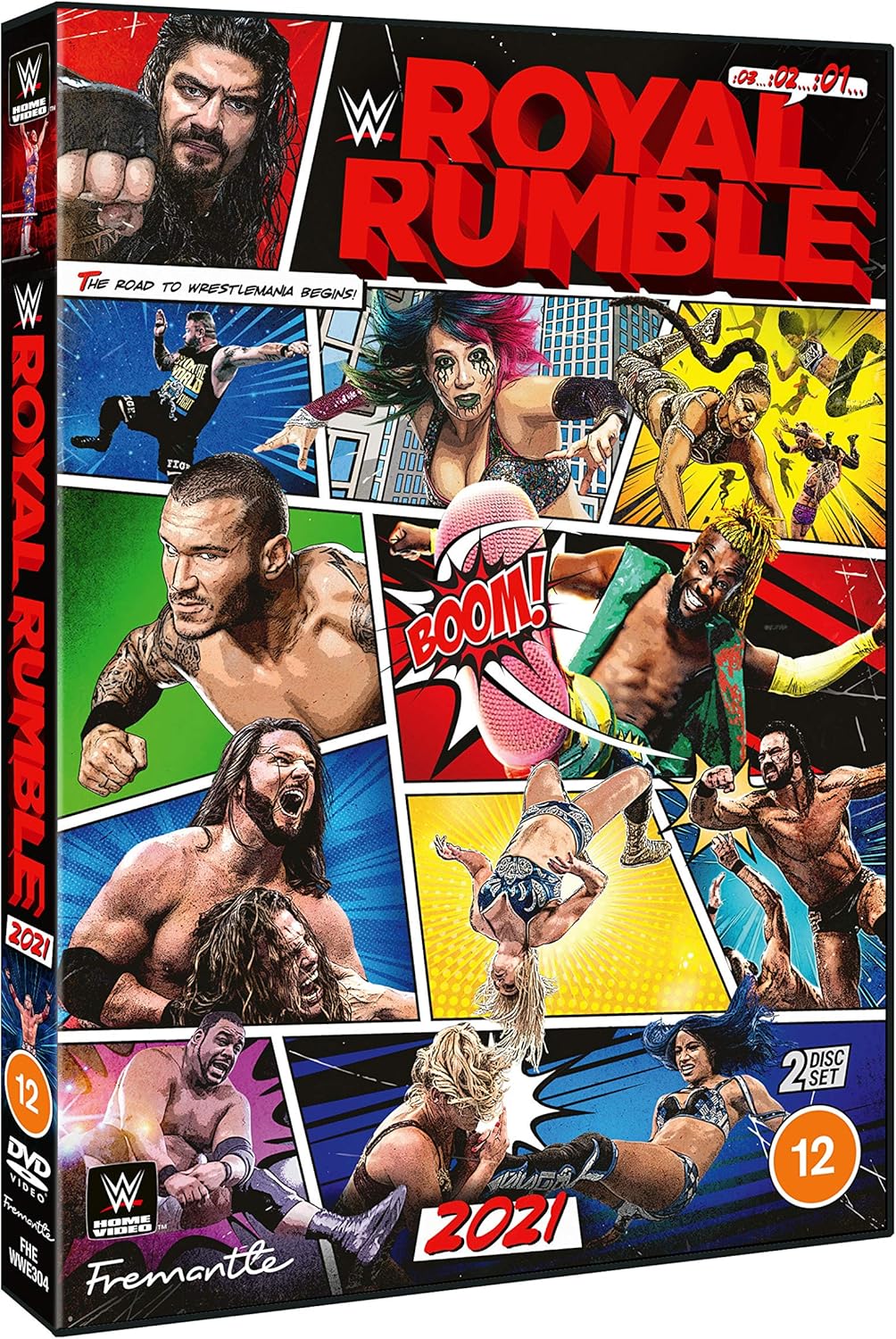WWE: Royal Rumble 2021 [DVD]: Amazon.co.uk: Roman Reigns, Randy Orton ...