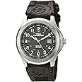 Amazon.com: Timex Men's T40091 Expedition Metal Field Black/Brown Nylon ...