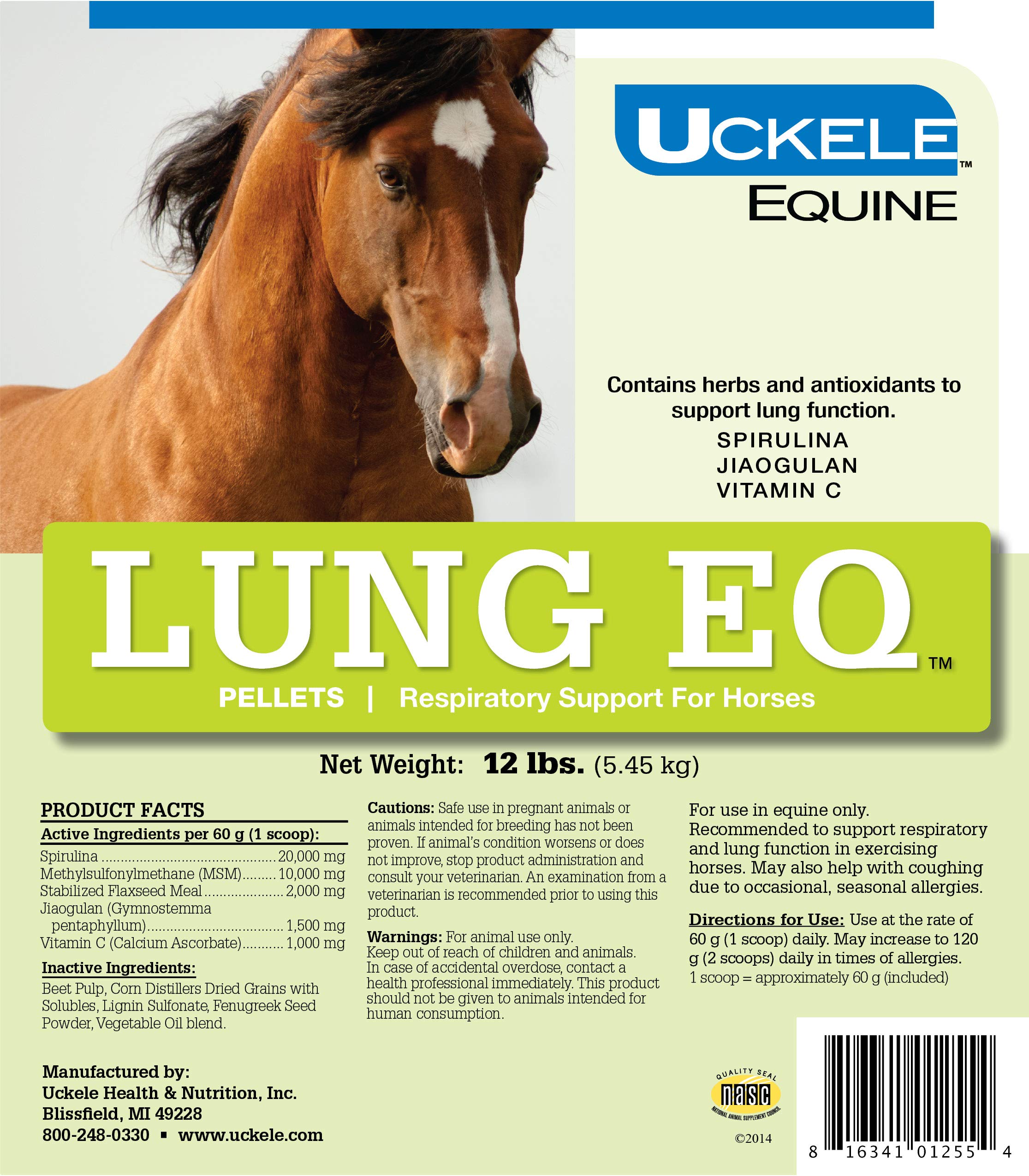 Mua Uckele Lung EQ Horse Supplement - Respiratory Support for Horses ...