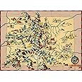 Amazon.com: Colorado Wooden Map Jigsaw Puzzle Toys for Adults USA of ...