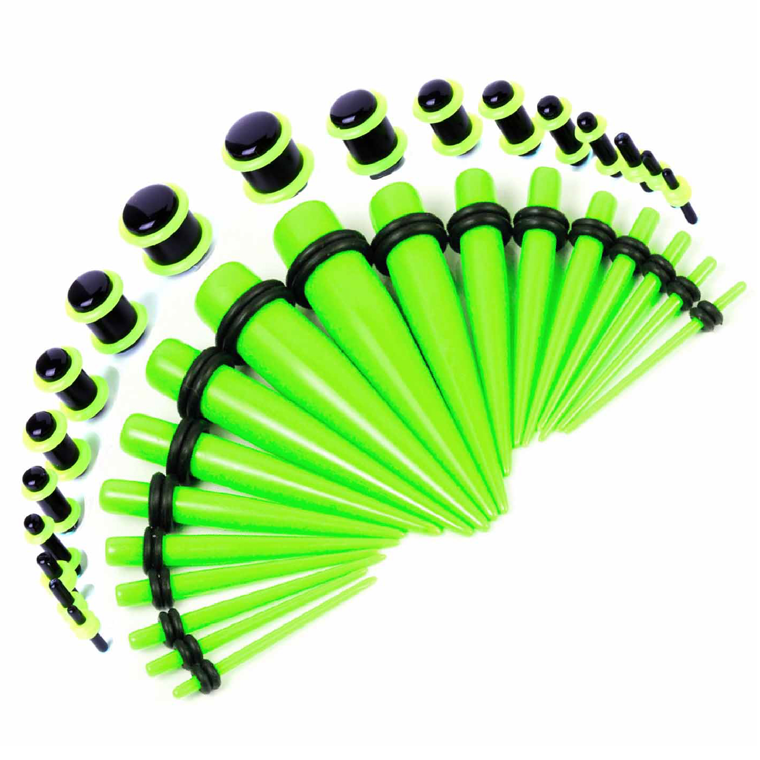 Watch BodyJ4You 30PCS Taper Kit with Plugs Stretching Set 14G-0G with ...