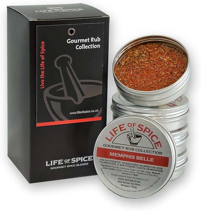 Gourmet BBQ Rub Collection - All Purpose Seasoning & BBQ Rubs - 5 Great ...
