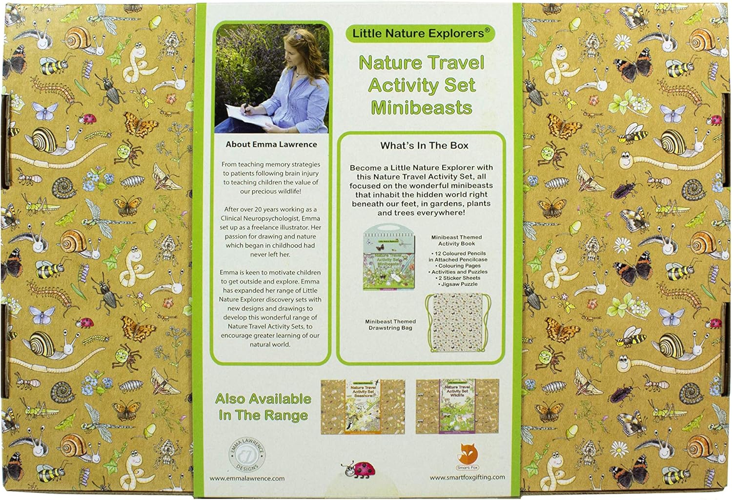 Little Nature Explorers Minibeasts Travel Activity Set – BigaMart