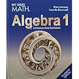 Amazon.com: BIG IDEAS MATH Algebra 1: Common Core Student Edition 2015 ...