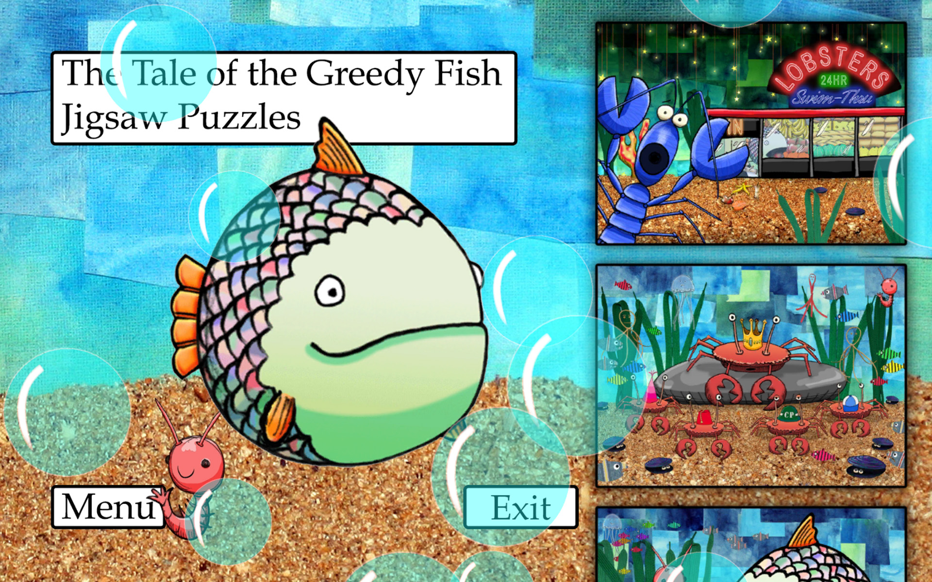 Greedy Fish Kids Jigsaw Puzzle:Amazon.es:Appstore for Android