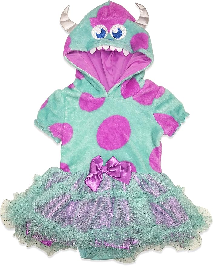 Amazon.com: Disney Pixar Monster's Inc. Sulley Infant Baby Girls ...
