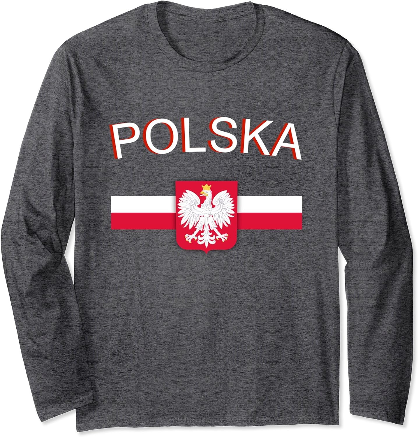 Amazon.com: Polish Flag T-shirt Polish Emblem Shirt Polska Tee: Clothing
