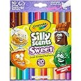 Crayola Silly Scents Sweet & Stinky Scented Markers, 20Count, Washable ...