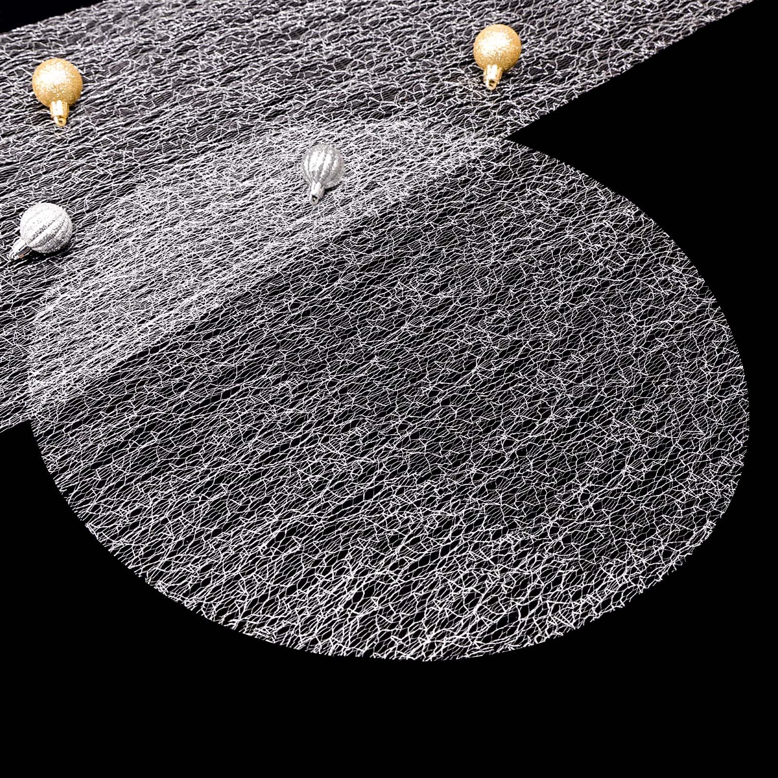 Noctiflorous Round Silver Placemats 14 inch Set of 50 Indoor Outdoor ...