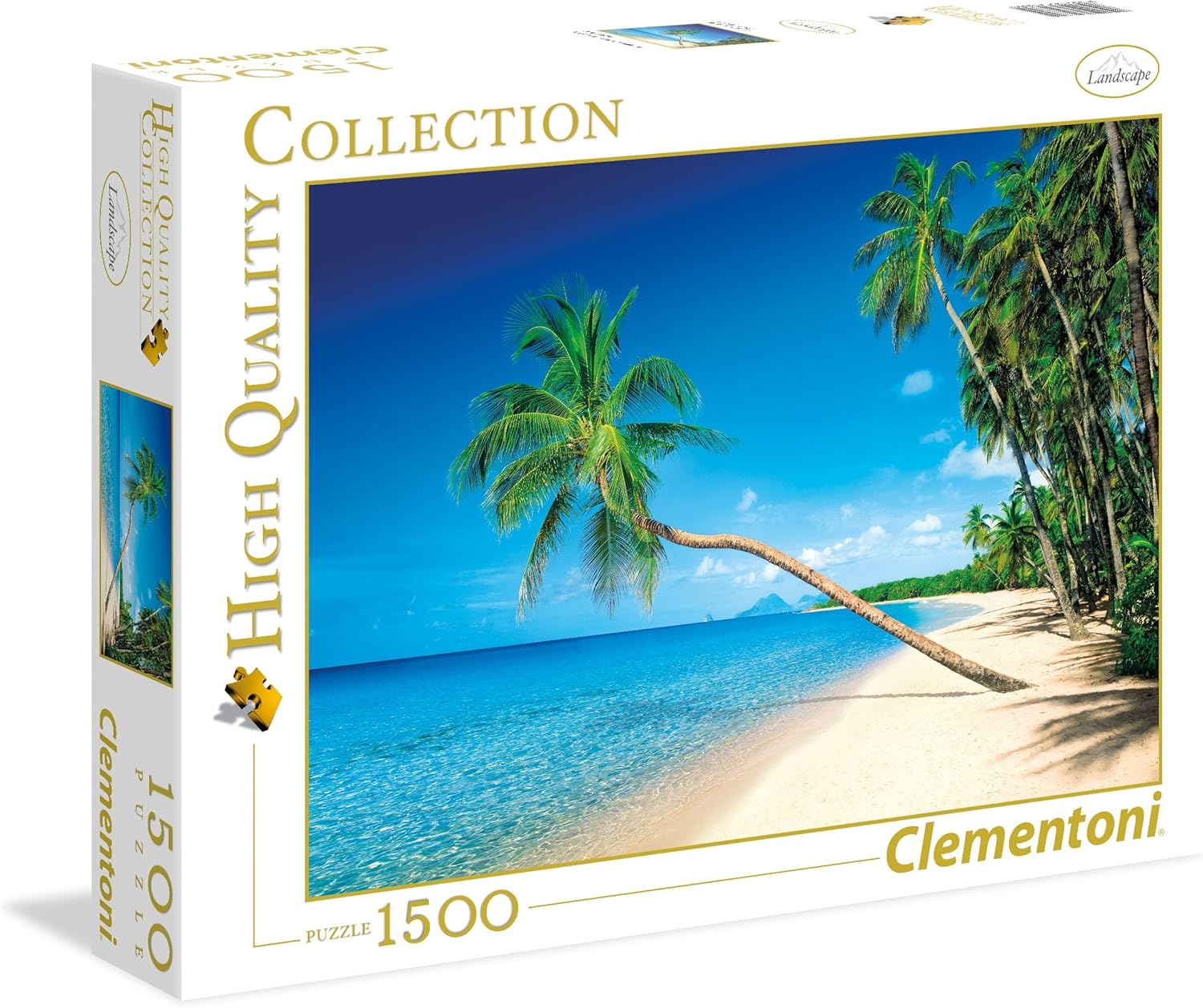 Clementoni "Caribbean Islands Martinique Puzzle (1500-Piece, Multi ...