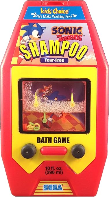 Sonic the hedgehog Tear-Free Shampoo Bath Game: Amazon.co.uk: Toys & Games