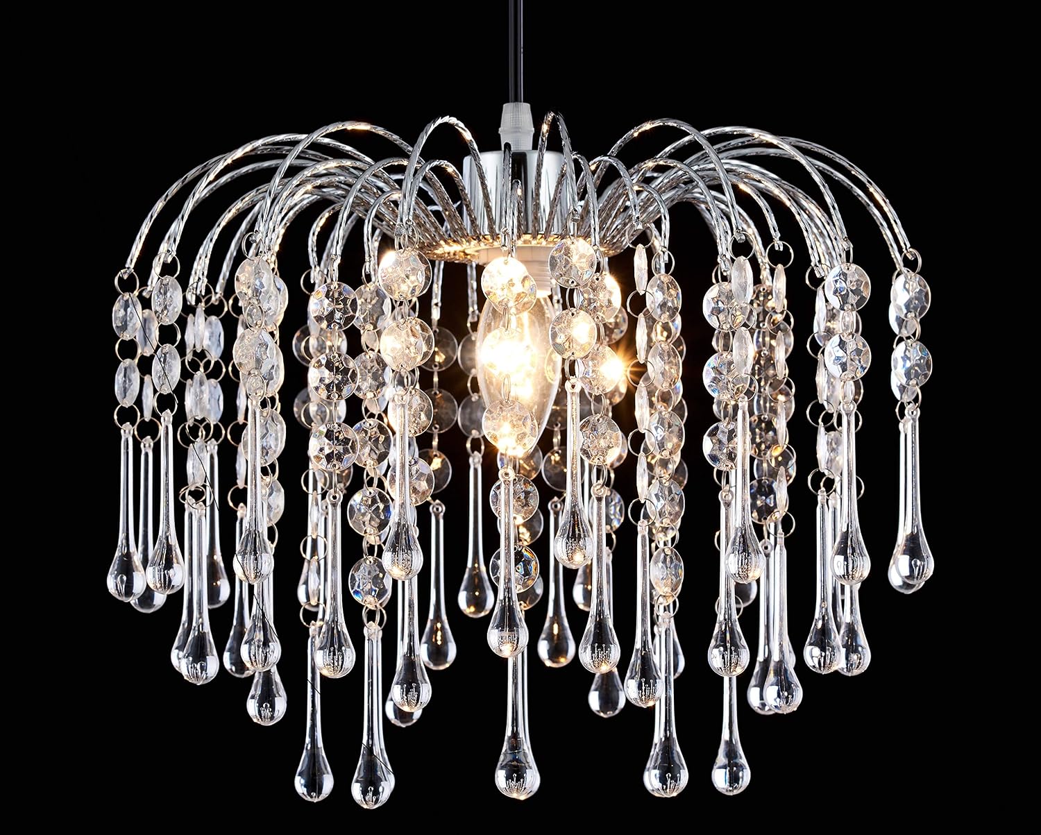 INNOTECK Teardrop Pendant Light Shade, Steel – BigaMart