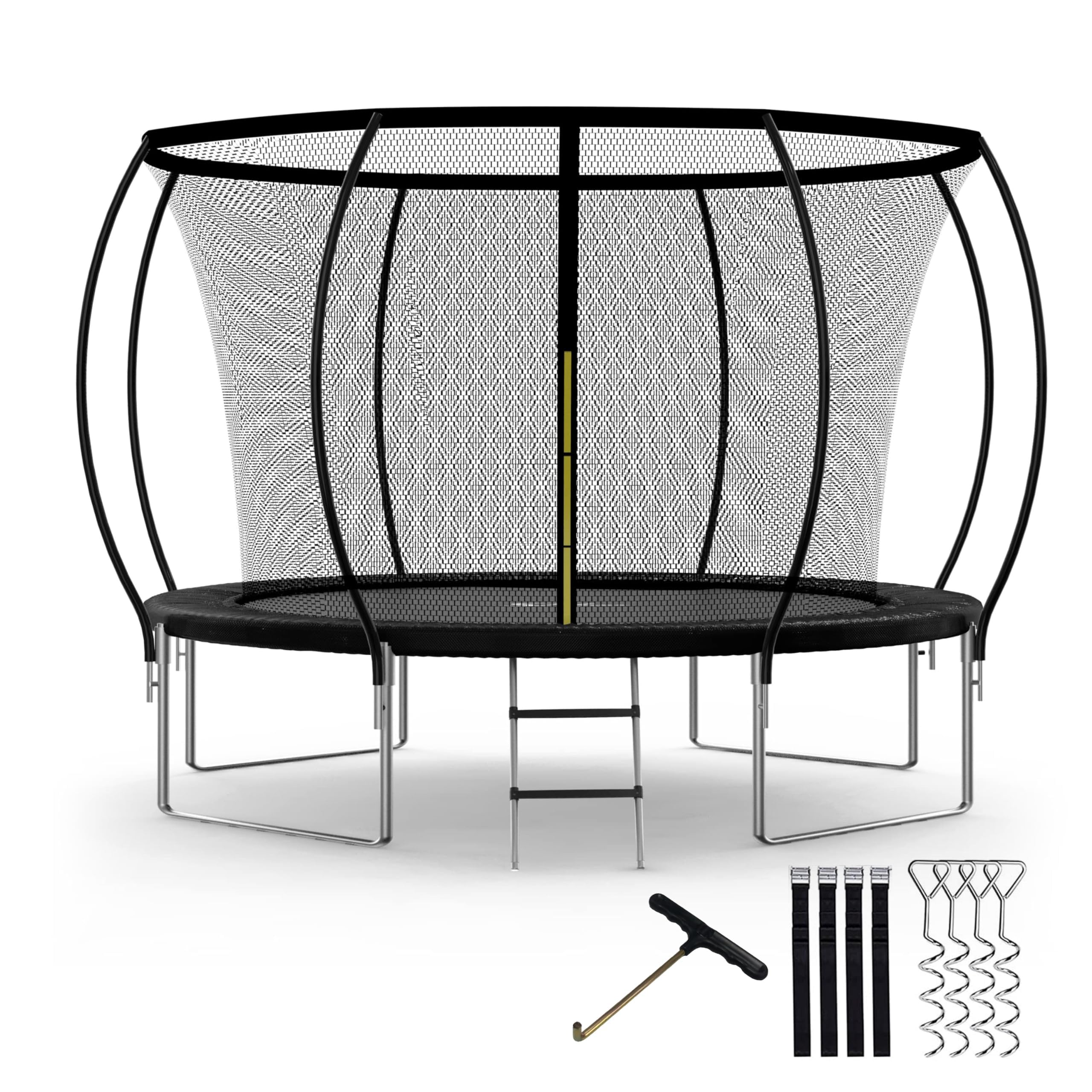 Mua YSSOA 12FT Trampoline Secure Fun for Kids and Adults Recreational ...
