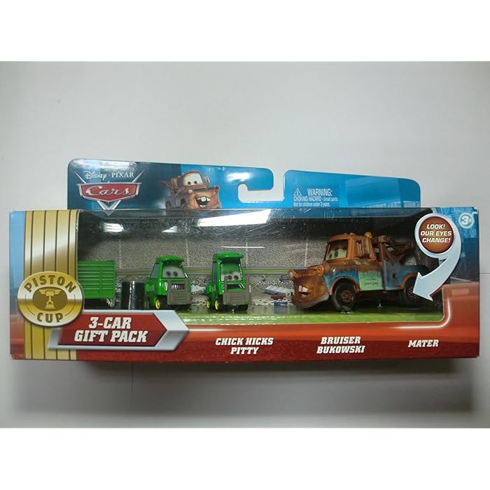 Buy Disney / Pixar CARS Movie 155 Die Cast Cars 3Car Gift Pack Chick Hicks Pitty, Bruiser ...