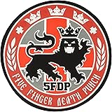 Amazon.com: Five Finger Death Punch 5FDP Die Cut Logo Patch Knuckles ...