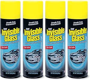 Amazon.com: Invisible Glass 91164-4PK 19-Ounce Premium Glass Cleaner ...