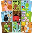 Amazon.com: CY2SIDE 45pcs Make Your Own Bugs Stickers for Kids ...