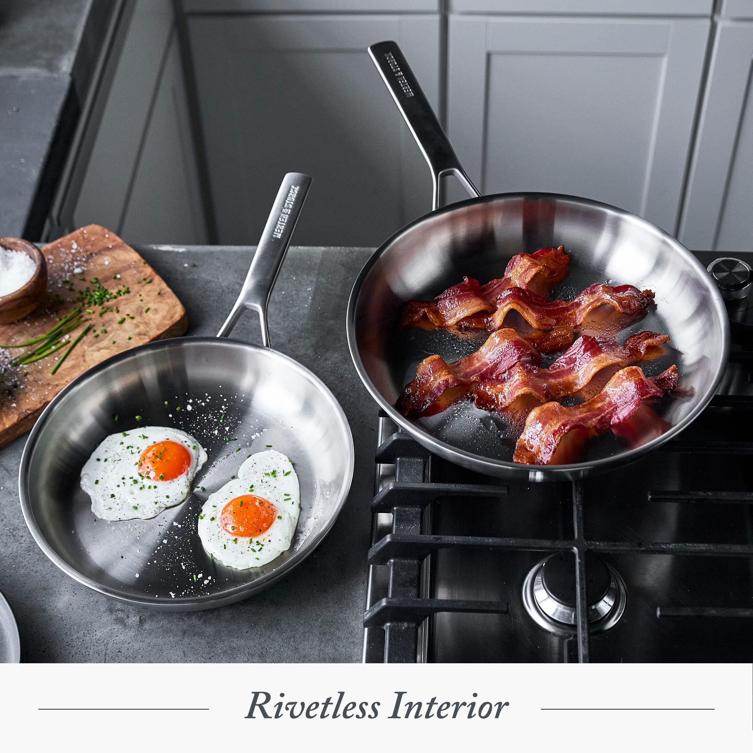 Mua Merten & Storck Tri-Ply Stainless Steel 8" Frying Pan Skillet ...