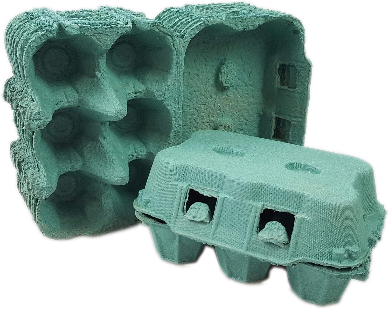Ingbertson 10x Eierkartons grün für 6 Eier/Eierschachteln für ...
