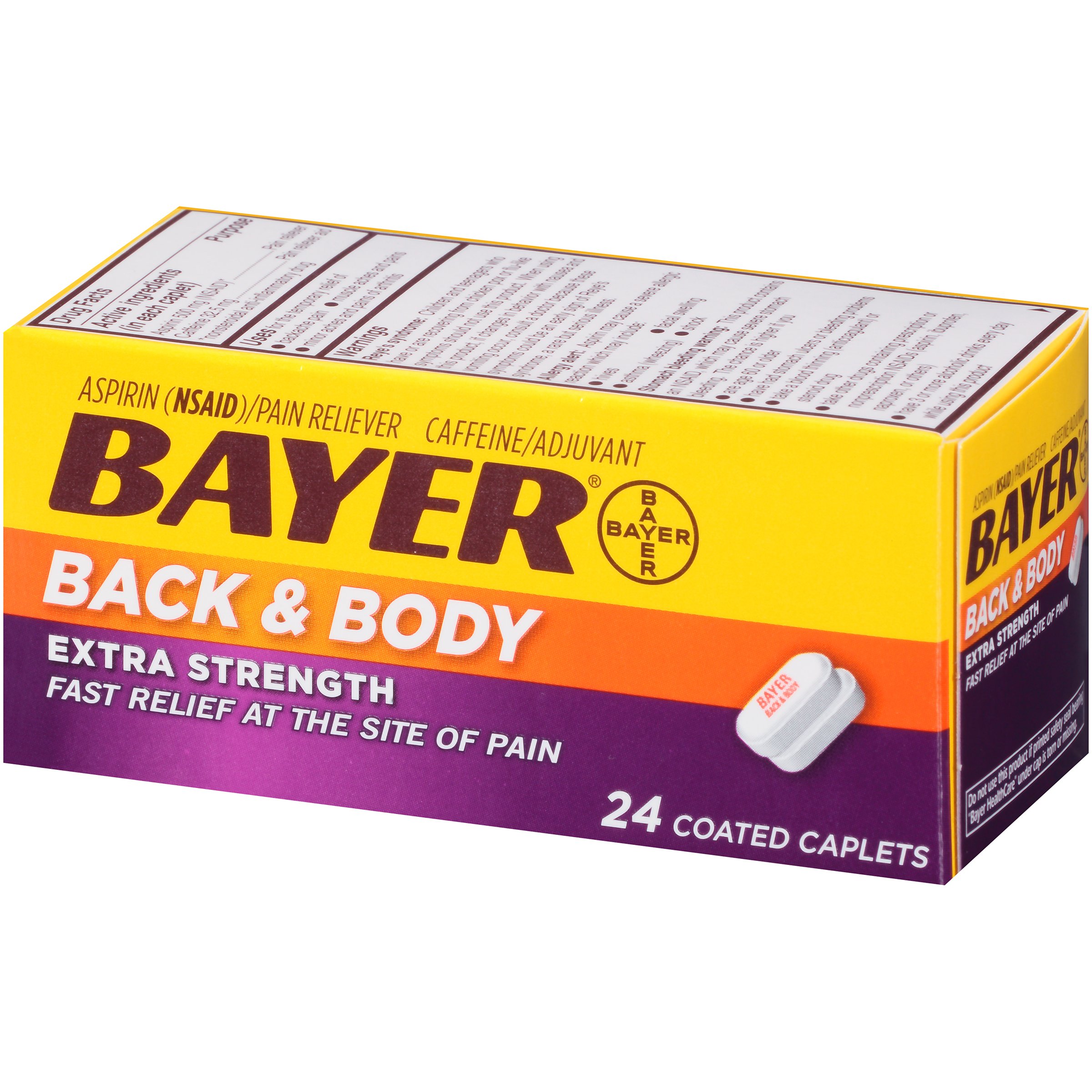 Mua Bayer Back & Body Extra Strength Aspirin, 500mg Coated Tablets ...