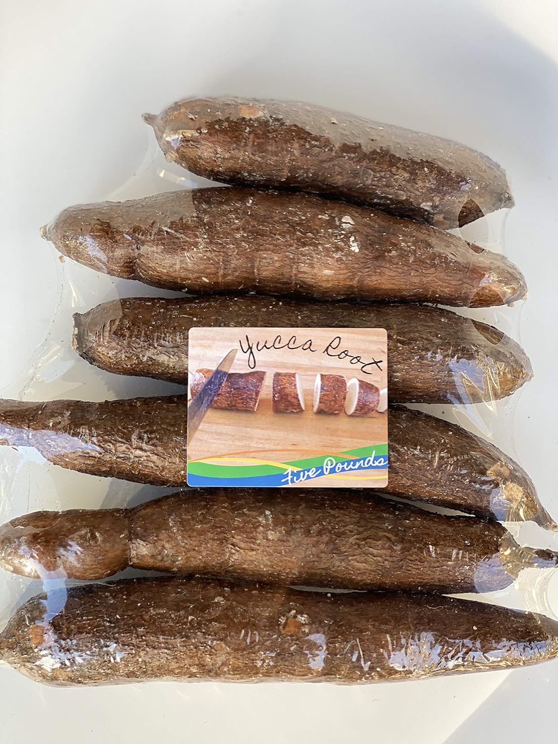 Fresh Whole Yuca Root (5lb) by Morongo Fruit Co.: Amazon.com: Grocery ...