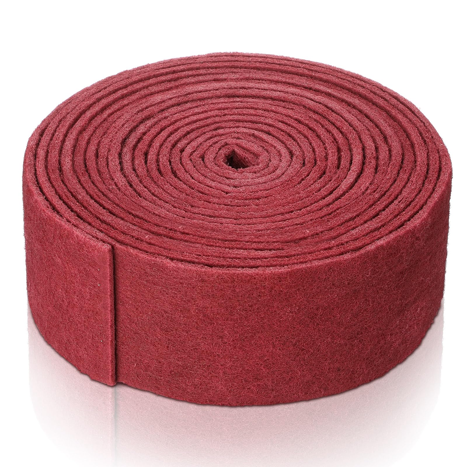 Reallnaive Maroon General Purpose Scuff Pads 4.7 Inches 30 ft Scrubbing ...