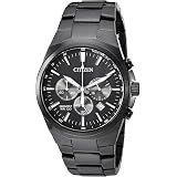 Amazon.com: Citizen Quartz Mens Watch, Stainless Steel, Classic, Silver ...