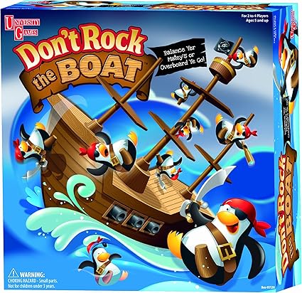 University Games BOX-01120 Don't Rock The Boat Game: Amazon.co.uk: Toys ...