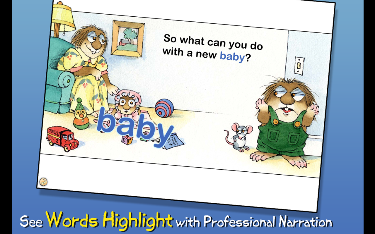 Amazon.com: The New Baby - Little Critter : Apps & Games