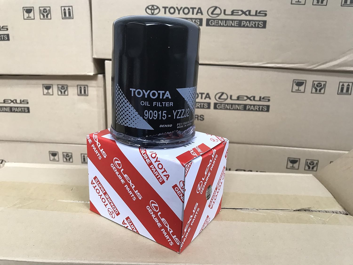 Genuine Toyota Oil Filter - 90915-YZZJ1: Amazon.co.uk: Car & Motorbike