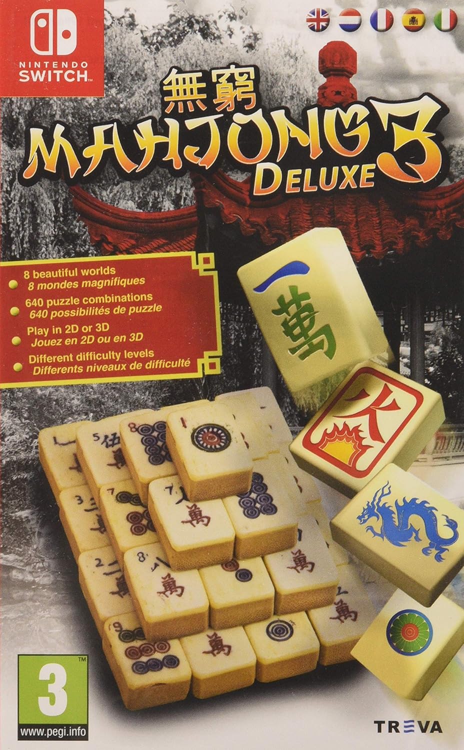 Mahjong Deluxe 3 (Nintendo Switch): Amazon.fr: Jeux vidéo