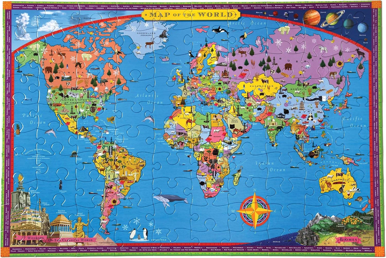 World Map Puzzle With Countries Images And Photos Finder World Map Puzzle With Countries Images And Photos Finder