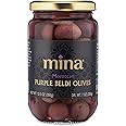 Amazon.com : Mina Purple Beldi Olives, 12.5 oz - Moroccan Olives ...