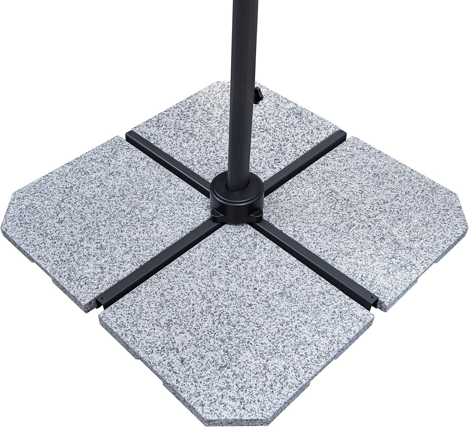Doppler SL-AZ Granitplatte 50x50x4cm, 25kg Granite Plate, Grey – BigaMart