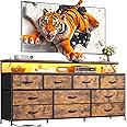 Amazon.com: EnHomee 55" W Dresser for Bedroom with 10 Drawers Long ...