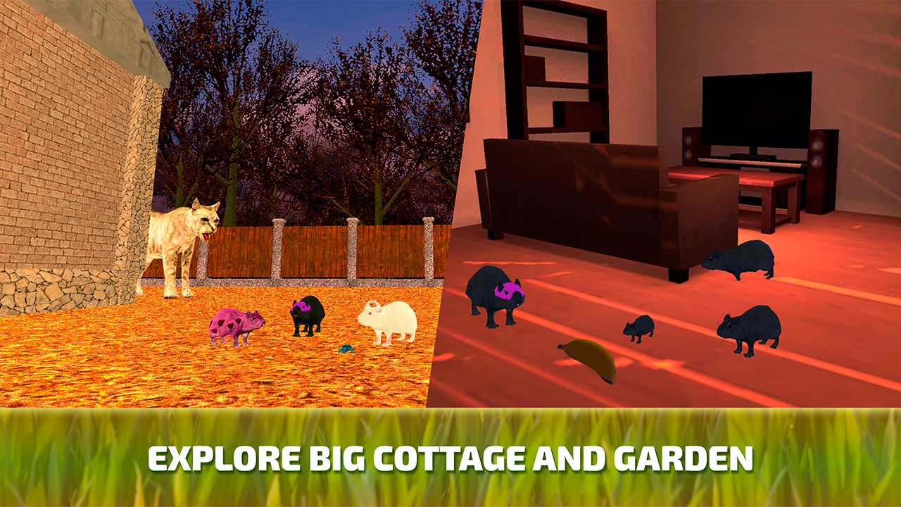 Wildlife Predator Attack: Guinea Pig Pet Rodent Survival Simulator ...