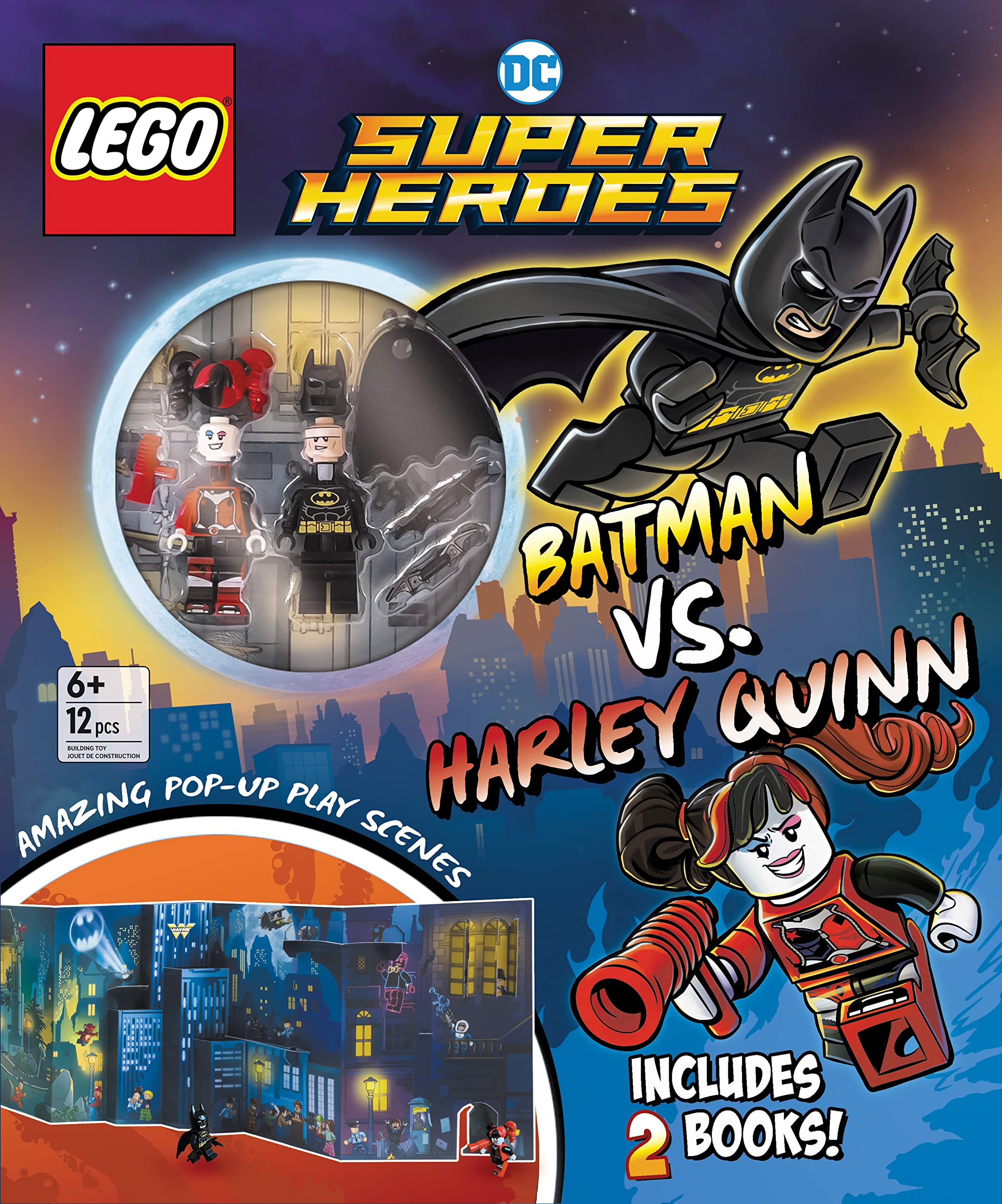 LEGO® DC Super Heroes™ Batman VS. Harley Quinn: Activity Book with Fun ...