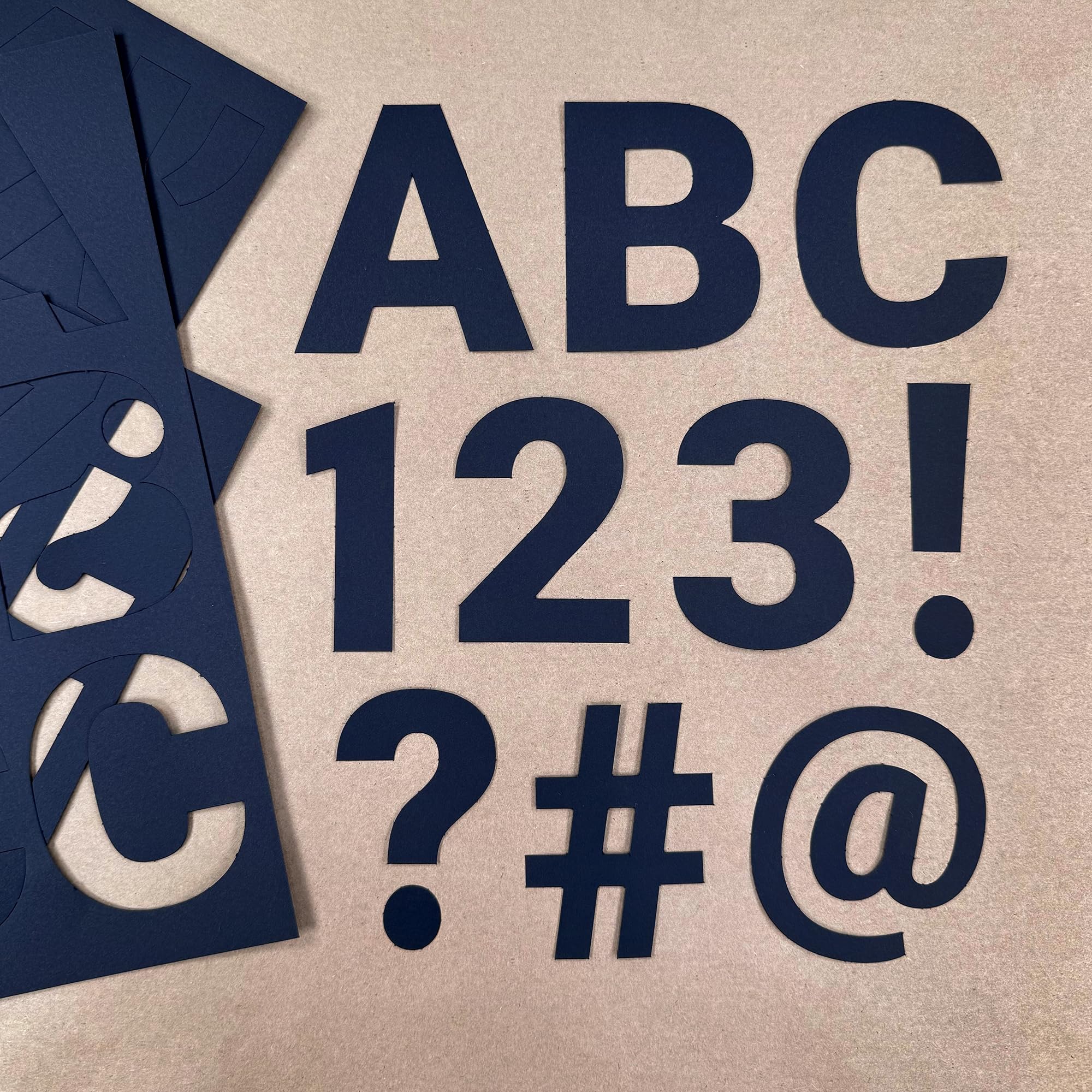 Mua 209 Pcs 3" Black Bulletin Board Letters & Numbers, Capital Letters ...