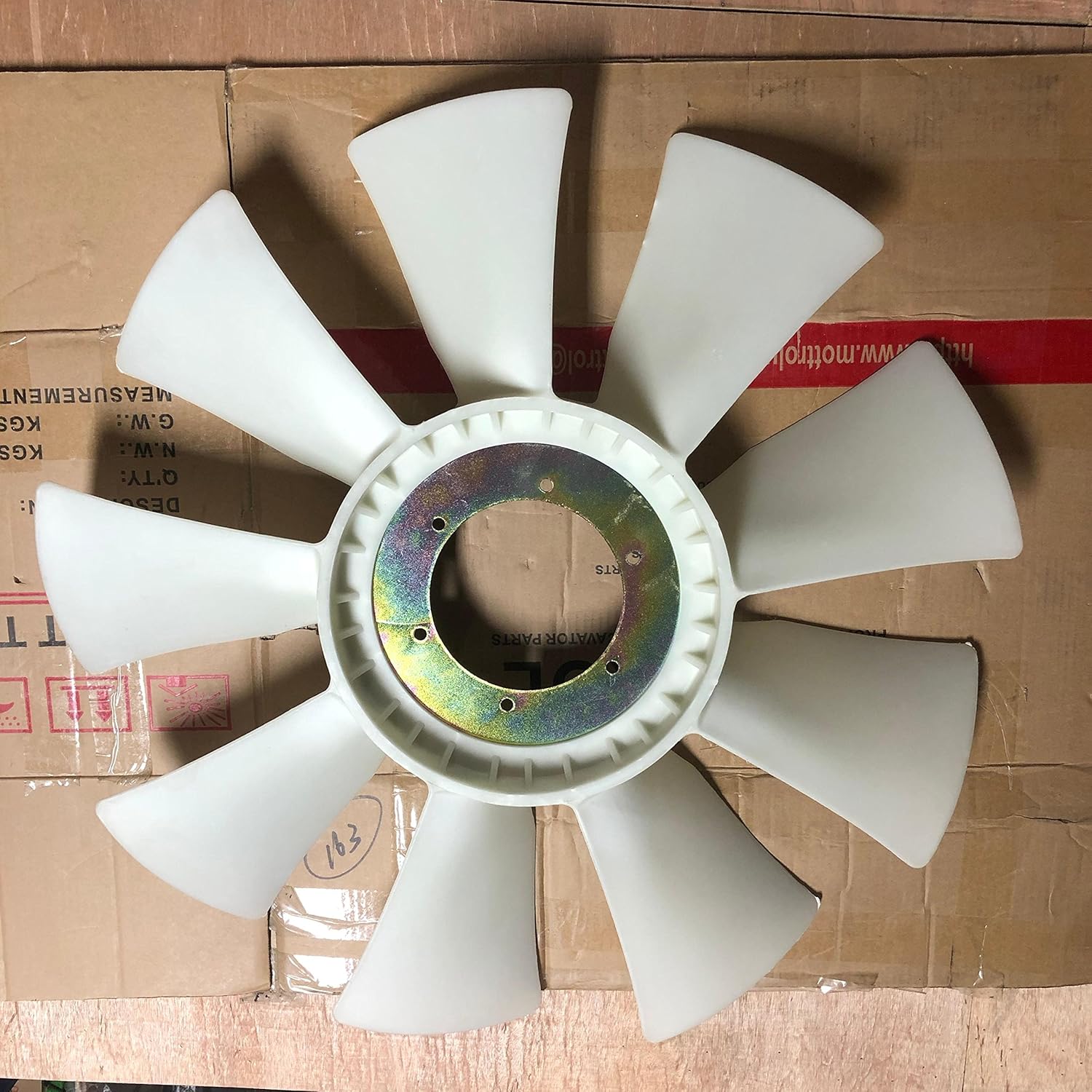 204-0910 2040910 FAN LEAF, FAN BLADE, FAN COOLING FITS FOR CAT E320CL ...