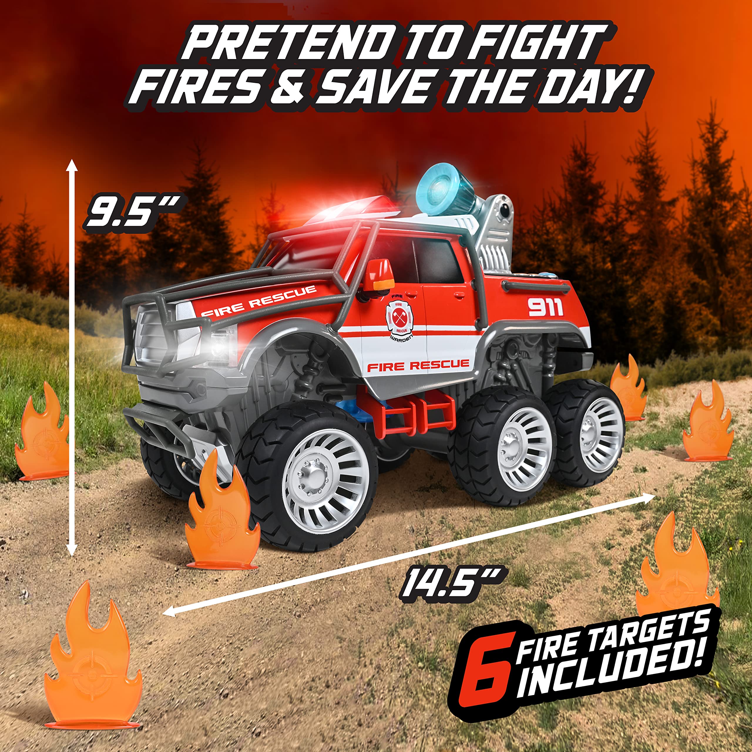 Mua Sunny Days Entertainment Maxx Action Fire Rescue Off Road Over 14 ...