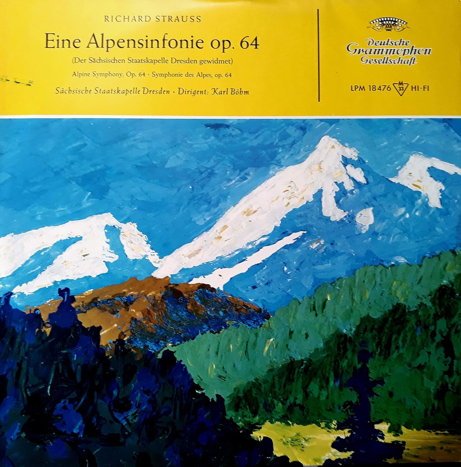Strauss: Eine Alpensinfonie op. 64 [Vinyl LP] [Schallplatte]: Amazon.de: Musik-CDs & Vinyl