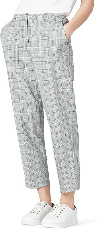 find. Women's Check Trousers: Amazon.co.uk: Clothing