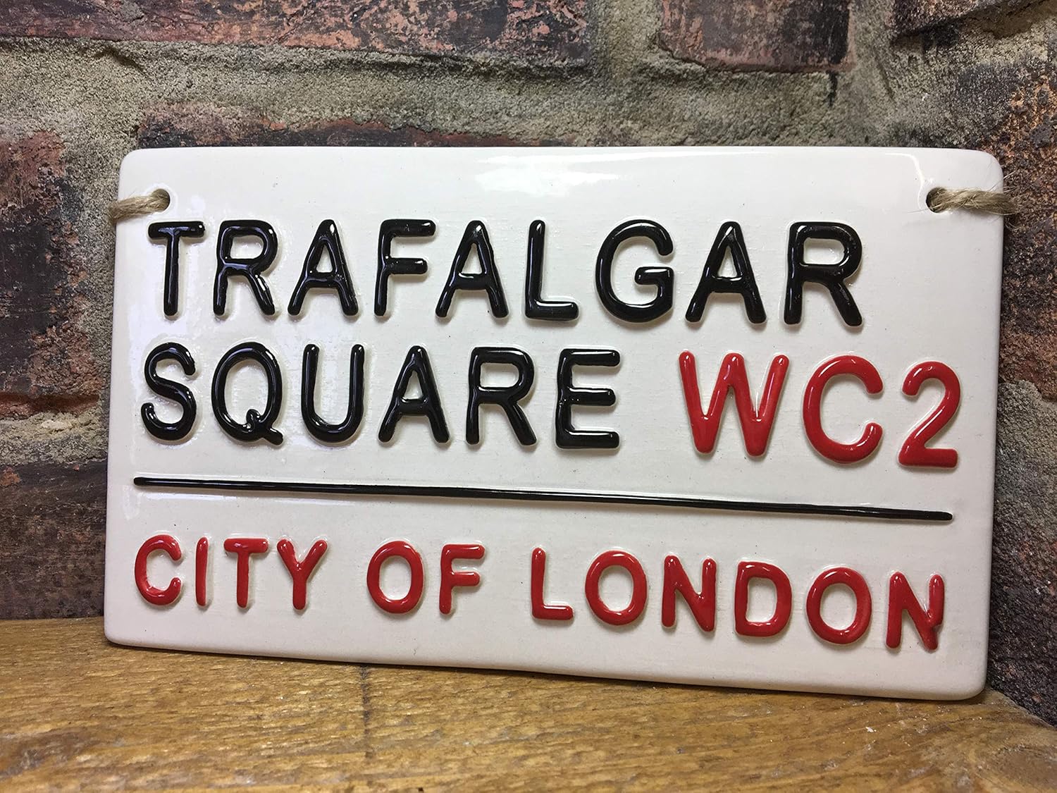 TRAFALGAR SQUARE-City Of London-London Street Sign: Amazon.co.uk: Handmade