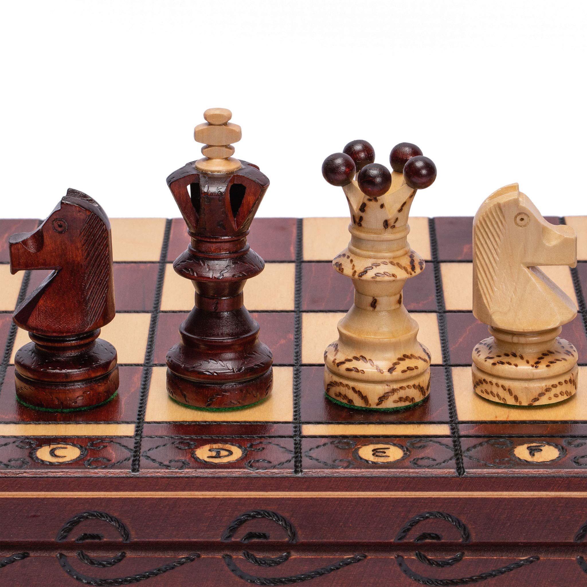 Mua European International Wooden Chess Game Set, Ambassador - 21.7 ...