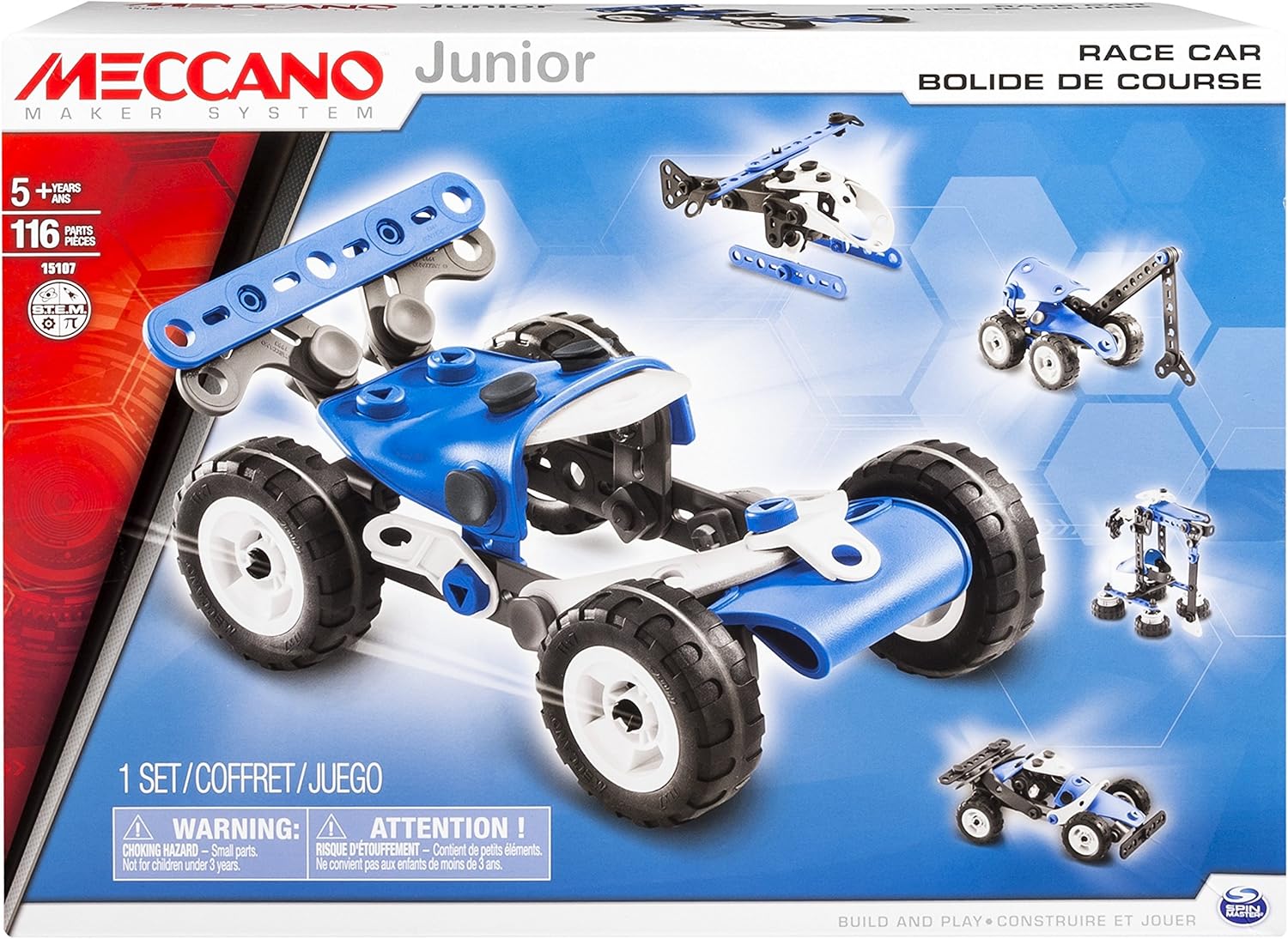 Spin Master 82789 – Meccano Racing Cars Mehrfarbig: Amazon.co.uk: Toys ...