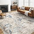 Amazon.com: 6x9 Area Rugs Washable Rug: Living Room Large Soft Abstract ...