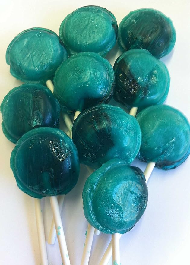 Blue Raspberry Mega Lollies (x10): Amazon.co.uk: Grocery