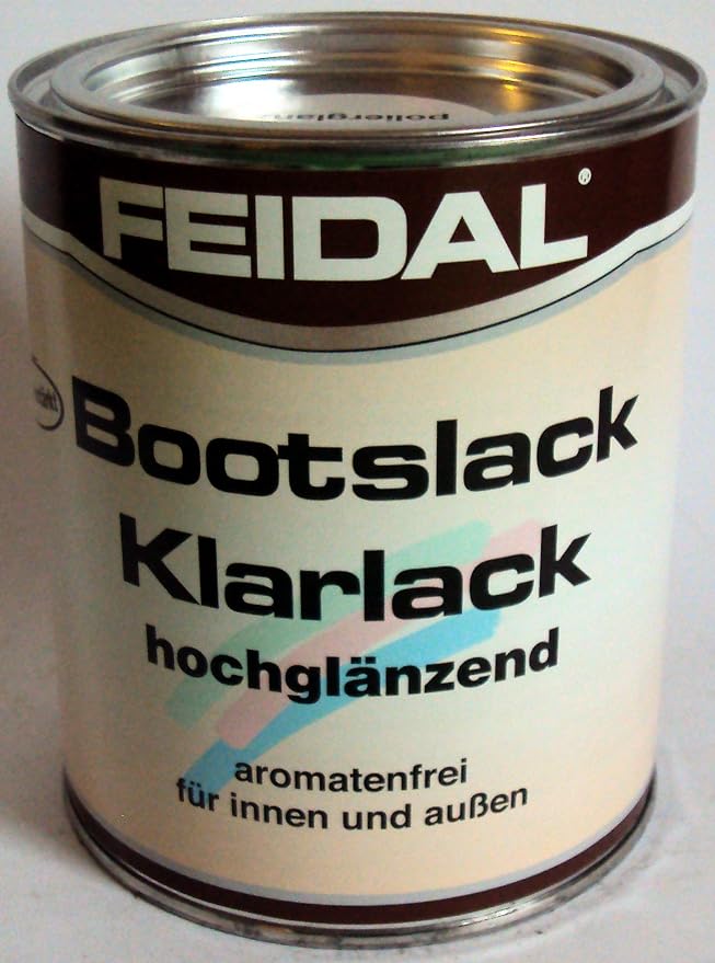 Feidal Bootslack / Klarlack / hochglänzend / 250 ml / aromatenfrei für ...